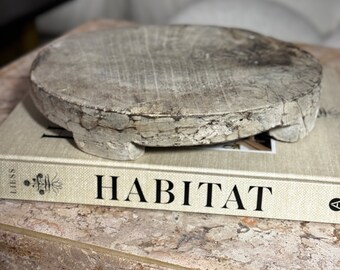 Vintage Chapati Marble Riser - Etsy