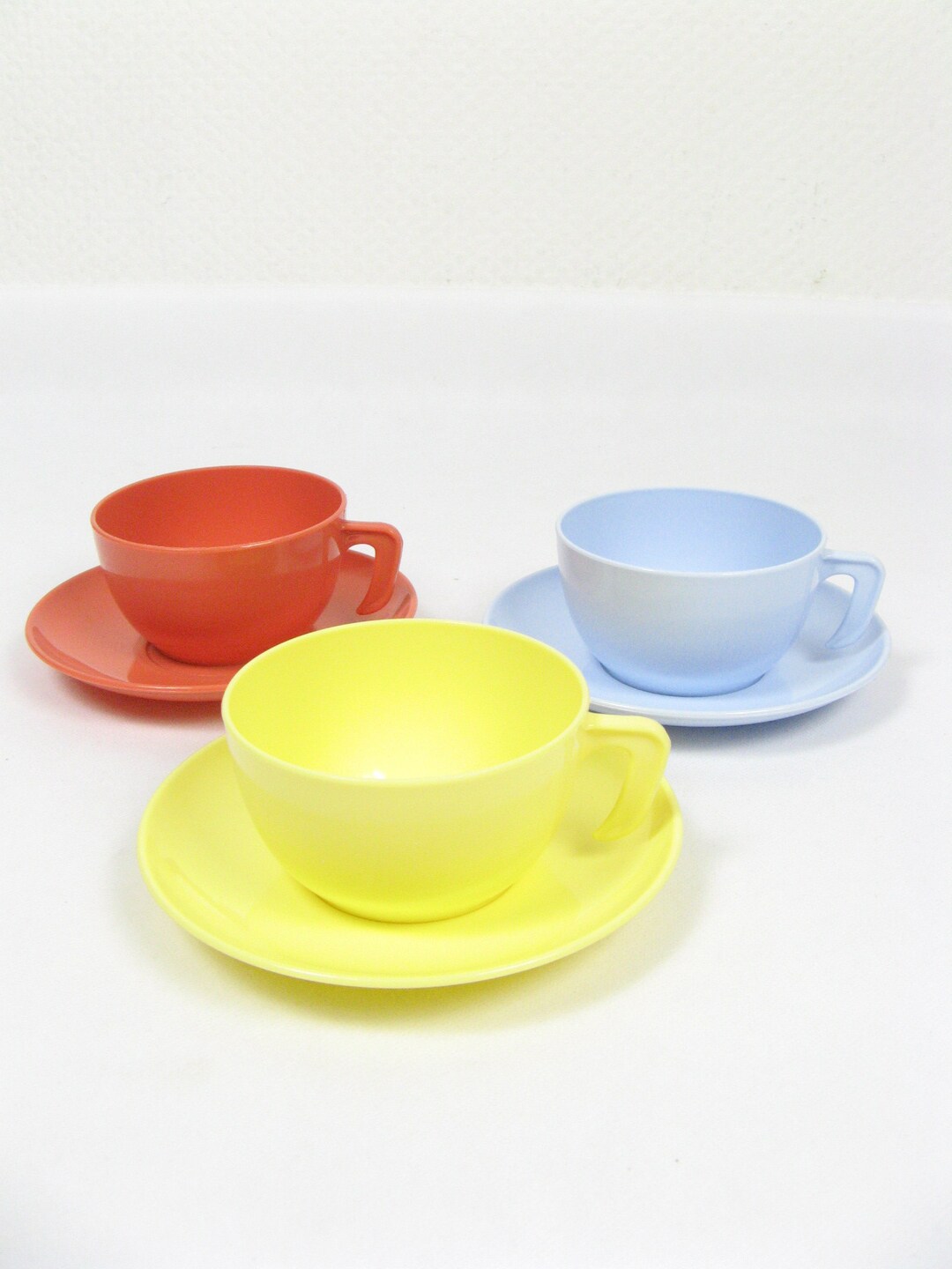60s Plastic Cups Waca - Etsy