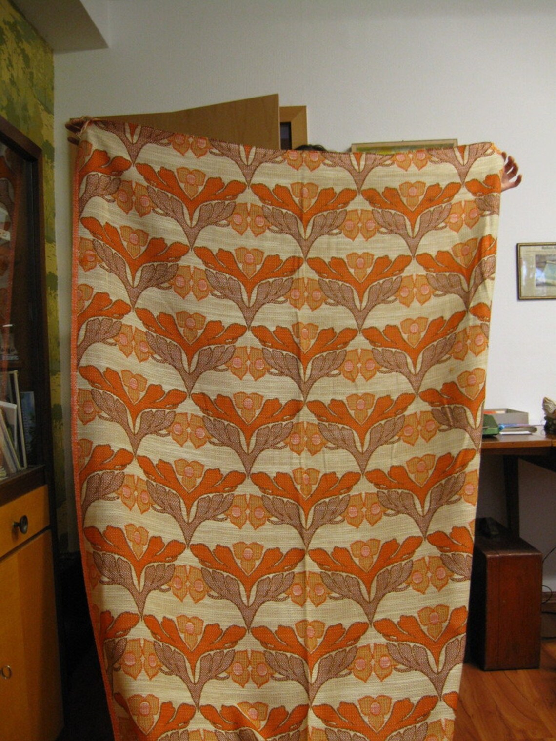 70s Curtain Fabric per Meter - Etsy