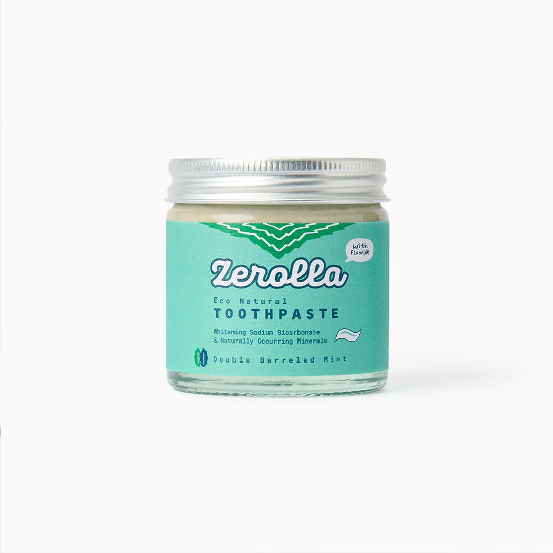 Zerolla Eco Natural Toothpaste 60ml | Whitening Sodium Bicarbonate ...