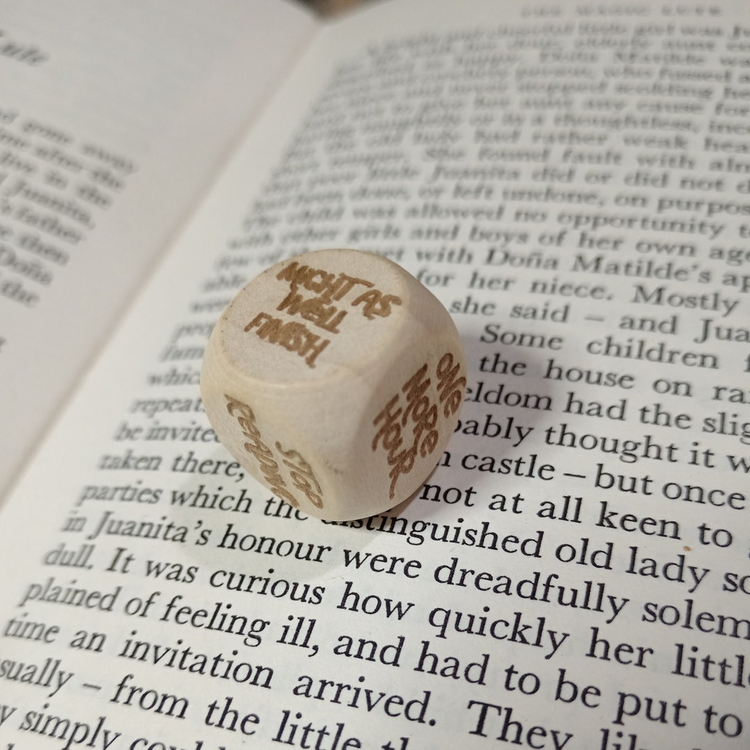 Reading Decision Dice Literary Gifts for Book Lovers, Reading ...