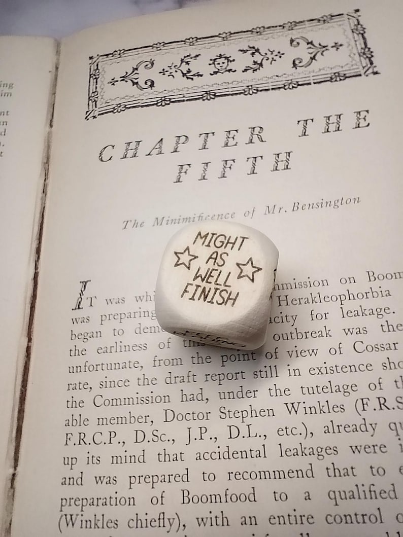 Reading Decision Dice - Literary Gifts for Book Lovers, Reading ...