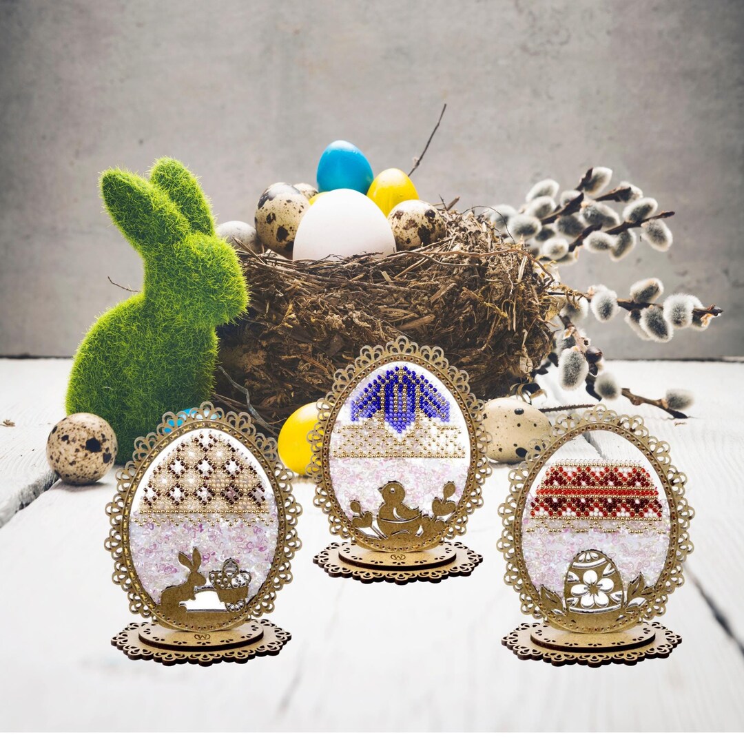 DIY Easter Toy Set "easter Egg", Decor for Easter, Easter Decorations ...