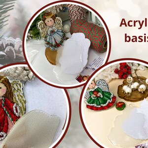 DIY Christmas Toy Kit "christmas Angel", Embroidery Kit, Christmas ...