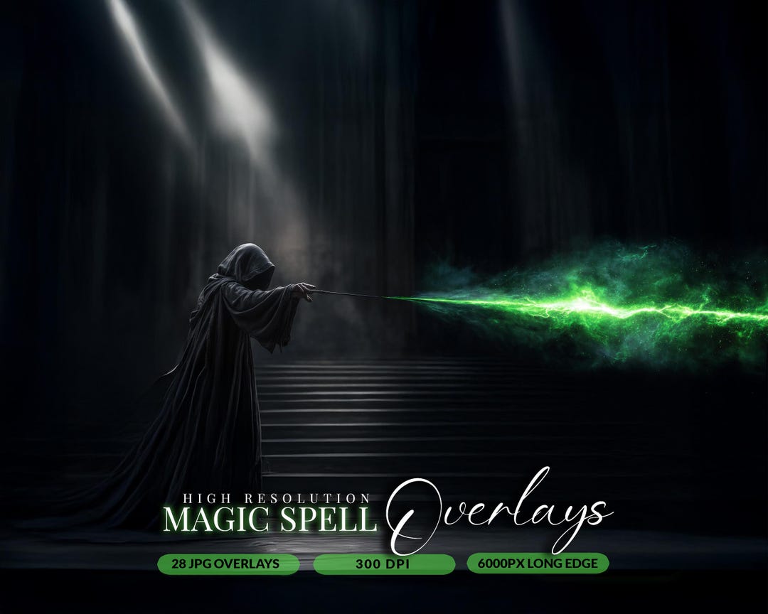 Magic Wand & Spell Overlays | Wizard Duel Energy FX | 28 High ...