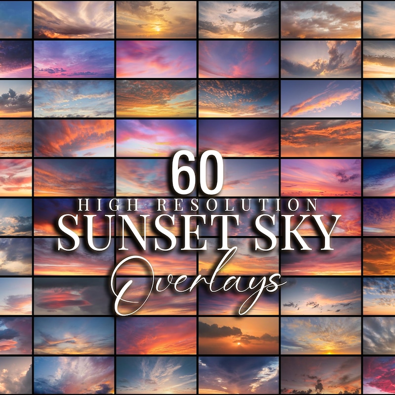 Sunset Landscape Art - Etsy UK