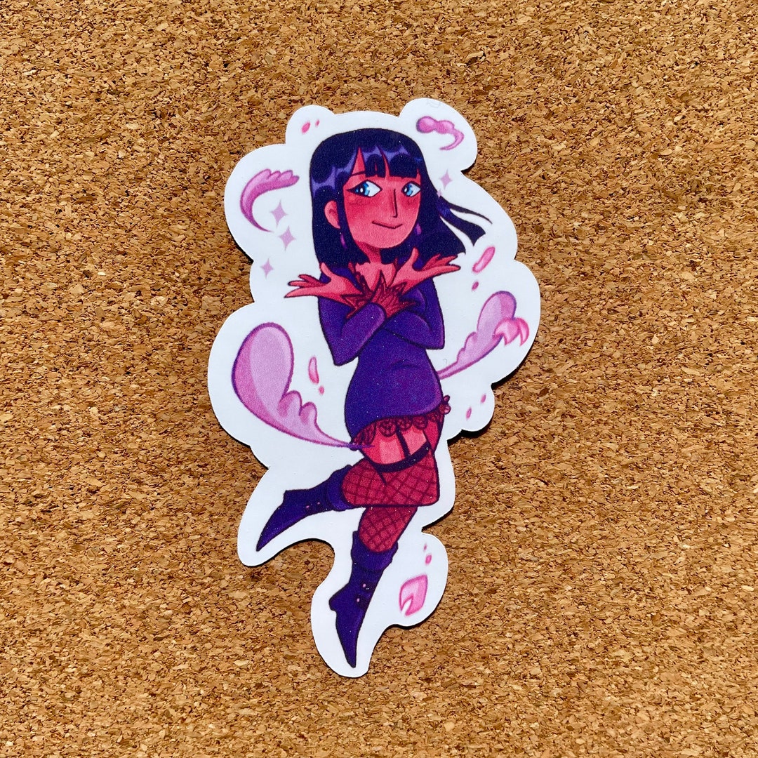 One Piece Nico Robin Large Sticker, Fan Merch, Orange, Cute Sticker ...