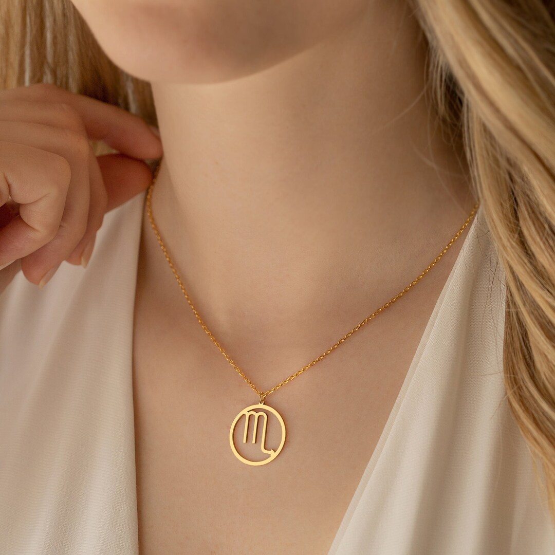 Sterling Silver Initial Necklace: Personalized Letter Pendant - Etsy
