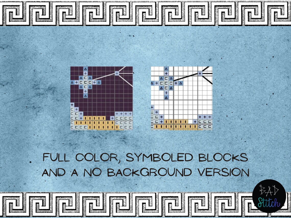 Artemis Cross Stitch Pattern, Moon Goddess, Goddess of the Hunt ...