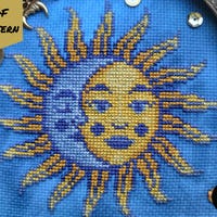 Sun Cross Stitch - Etsy