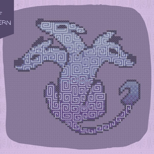 Ancient Greek Cross Stitch - Etsy