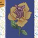 Bat in a Flower Cross Stitch Pattern, Wildlife Art, Gift for Batlover ...