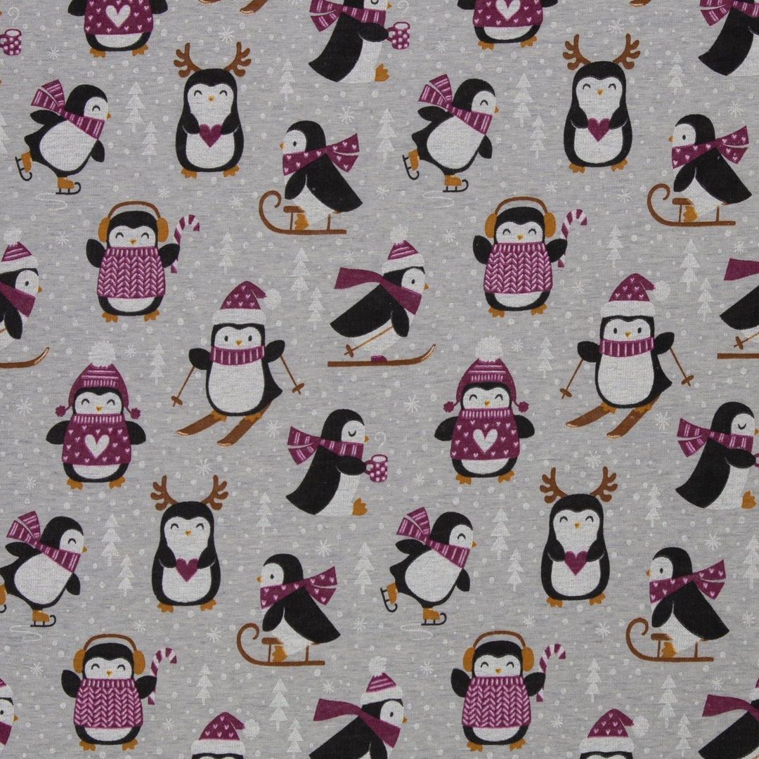 Swafing LEAH Alpine Fleece penguins From 50 Cm - Etsy