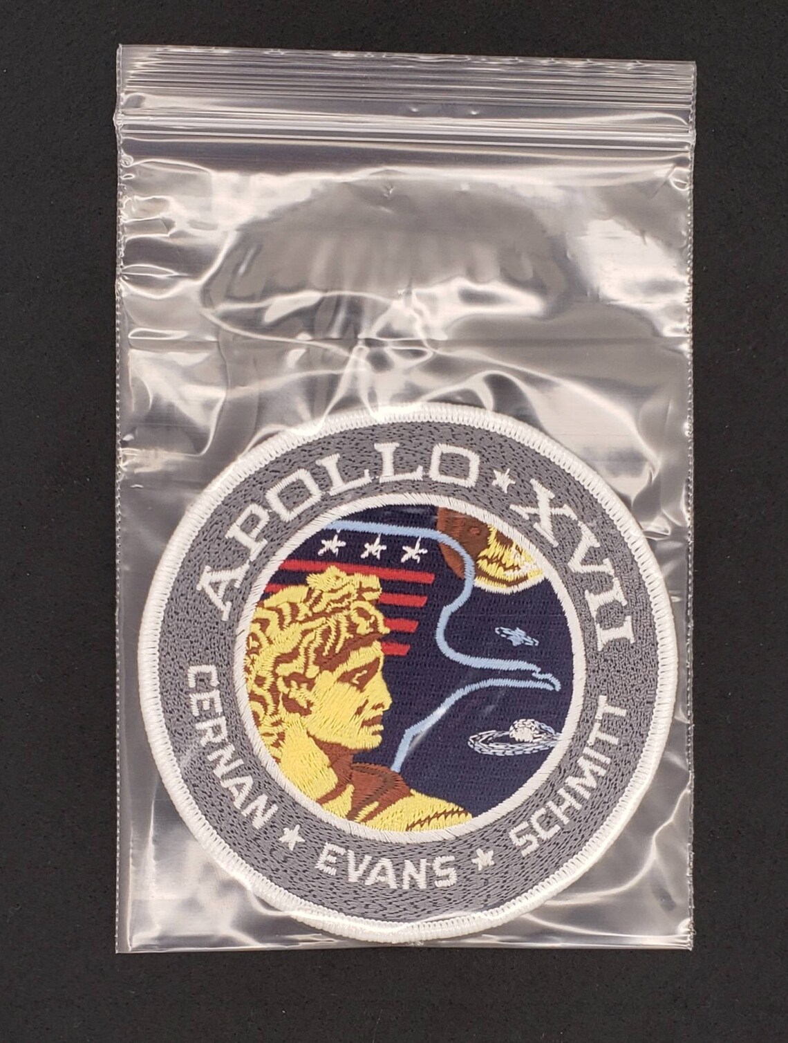 Official 4 NASA Apollo 17 Moon Mission Patch. - Etsy Norway