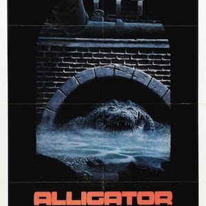ALLIGATOR Movie Poster Horror 80's VHS Monster Rare - Etsy