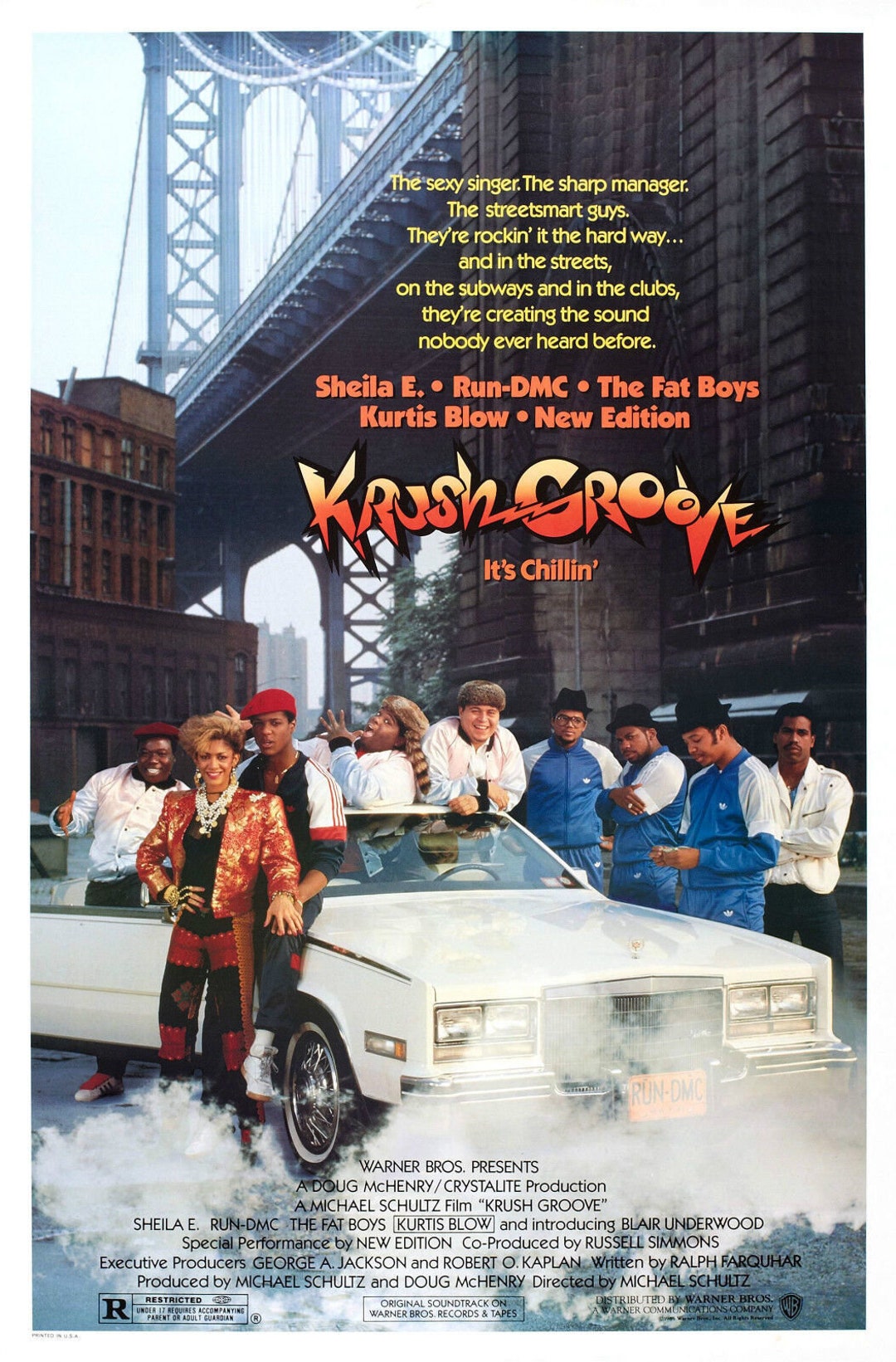 Krush Groove Movie Poster Nyc Hip-hop Rap - Etsy