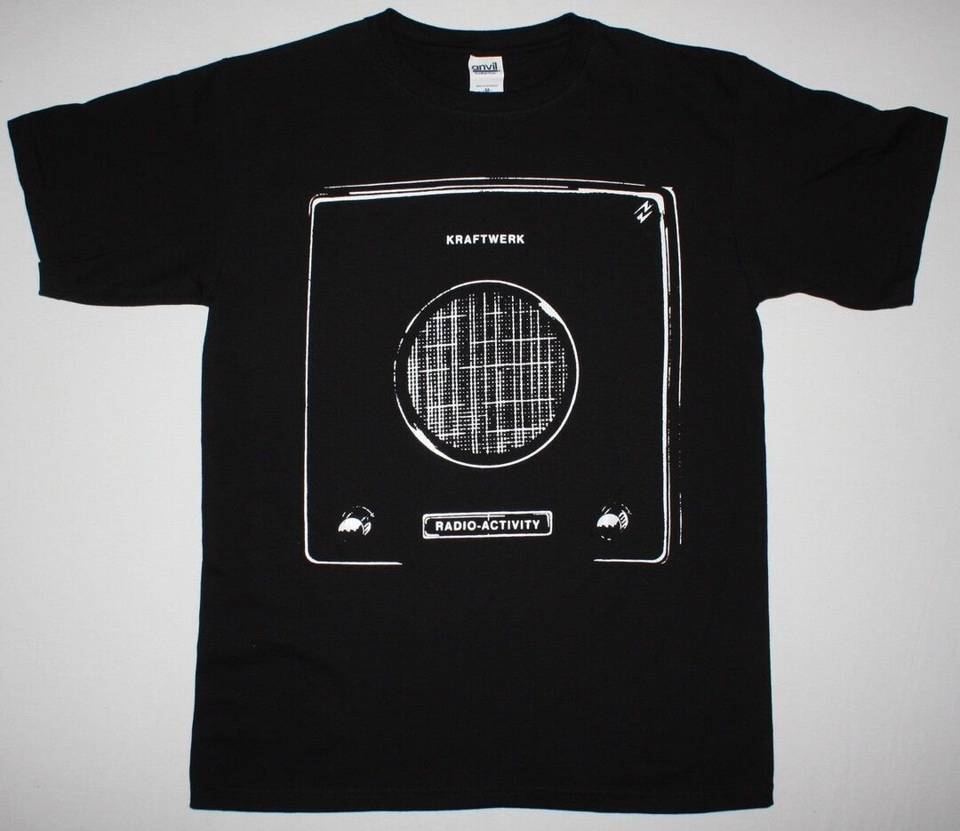 Kraftwerk Radio Activity 75 Electronic Kraut Rock S-xxl New Black T ...
