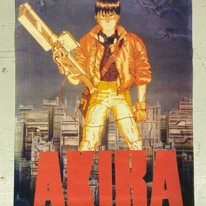 Akira - Fabric Poster Flag Wall Scroll Banner - Approximately 43"x 31 ...