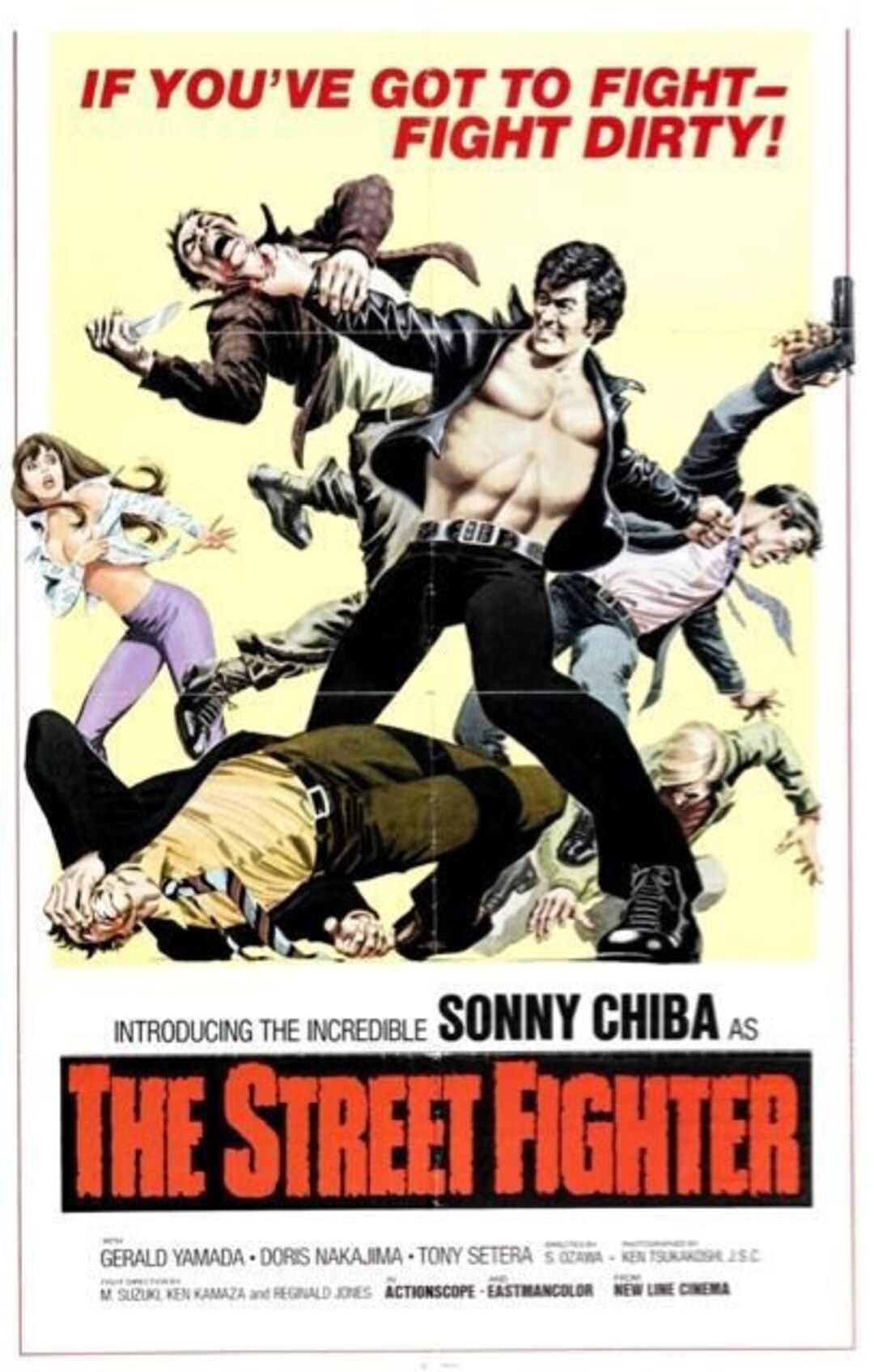 STREET FIGHTER Movie Poster Kung Fu sonny Chiba - Etsy