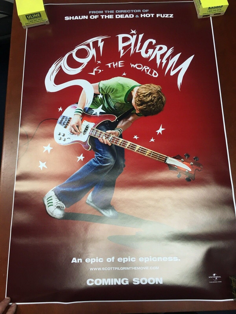 Scott Pilgrim Vs. the World Movie POSTER 24x36 Inches - Etsy