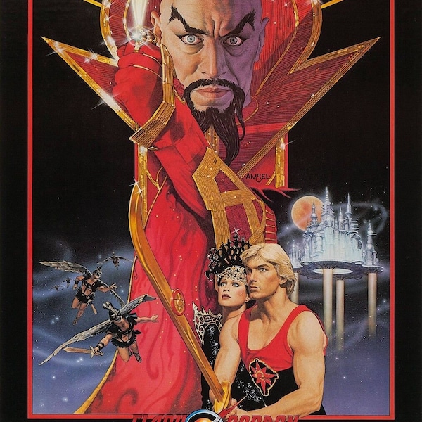 Flash Gordon Movie Poster - Etsy