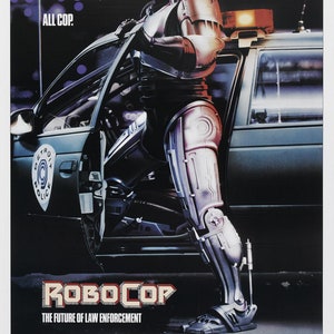 ROBOCOP Movie Poster (1987) - Etsy