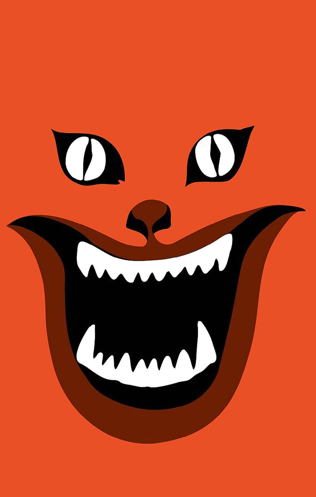 HAUSU Aka HOUSE Movie Poster (1977) Surreal Horror Orange Cat - Etsy