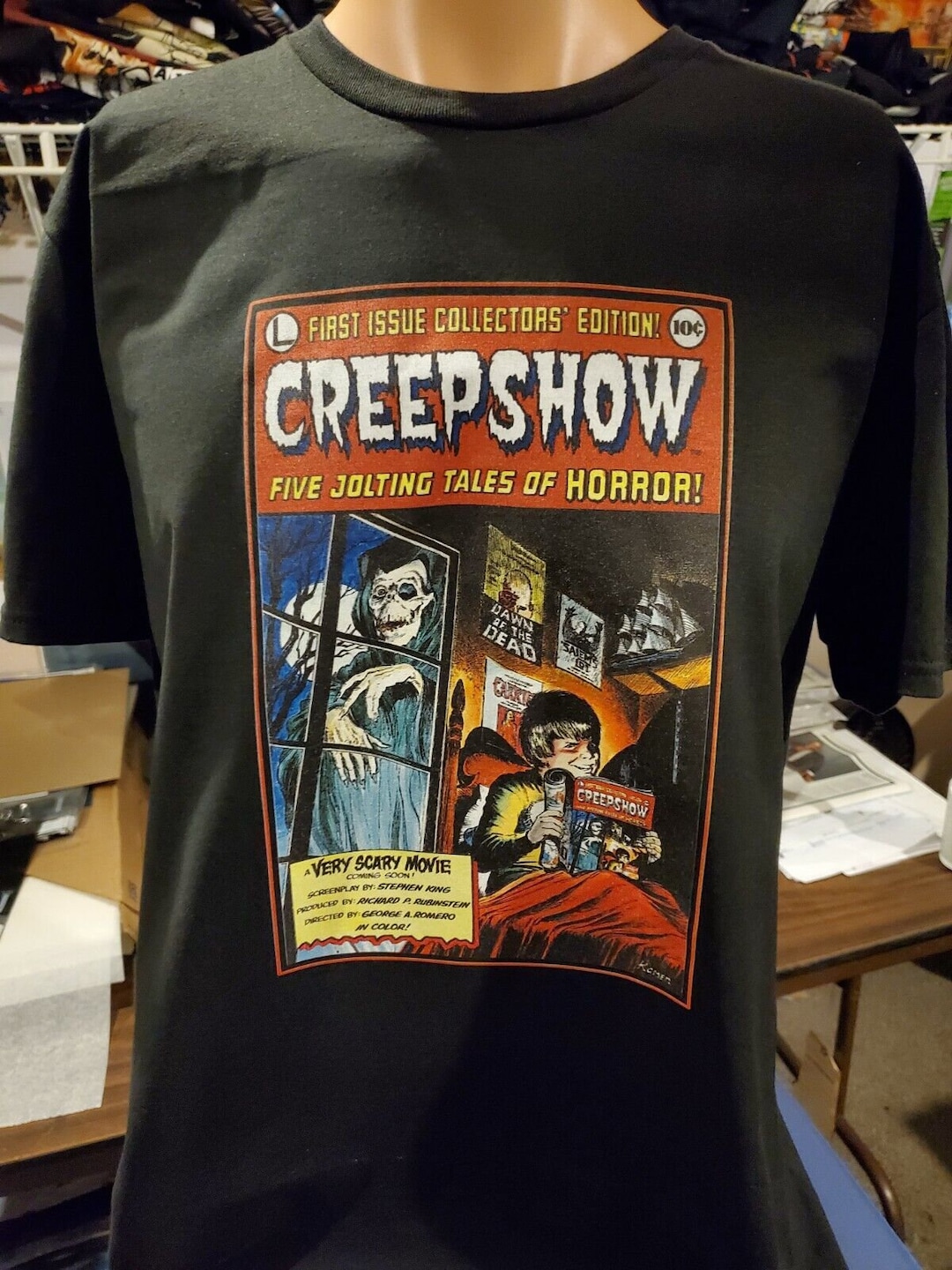 CREEPSHOW - Movie T-shirt George Romero Stephen King Zombies Horror - Etsy