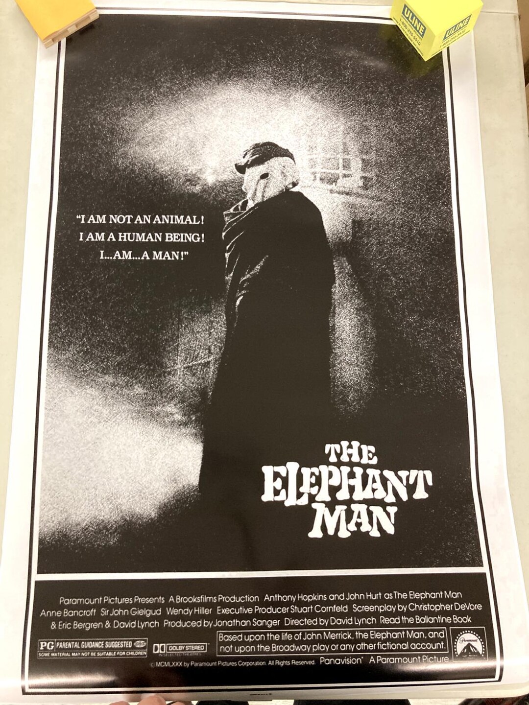 The Elephant Man Movie Poster 24X36 - Etsy