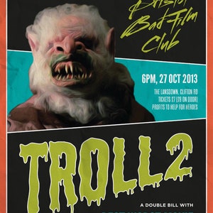 TROLL 2 Movie Poster Rare 80's Horror Nilbog - Etsy
