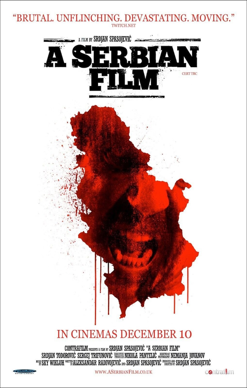 A SERBIAN FILM Movie Poster Milos - Etsy
