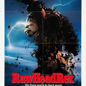 RAWHEAD REX Movie Poster 1986 Horror - Etsy