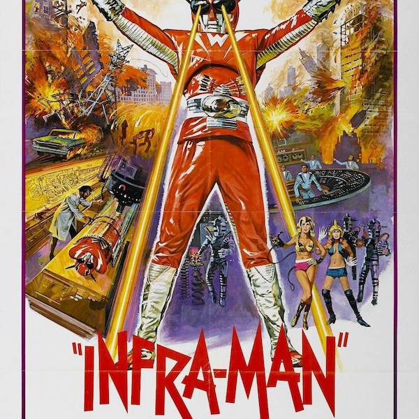 Super Inframan Art - Etsy