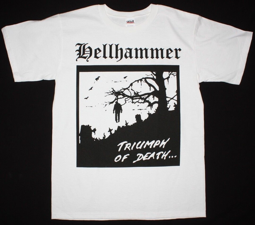 Hellhammer Triumph of Death 1983 Demo Celtic Frost Coroner NEW White T-shirt - Etsy