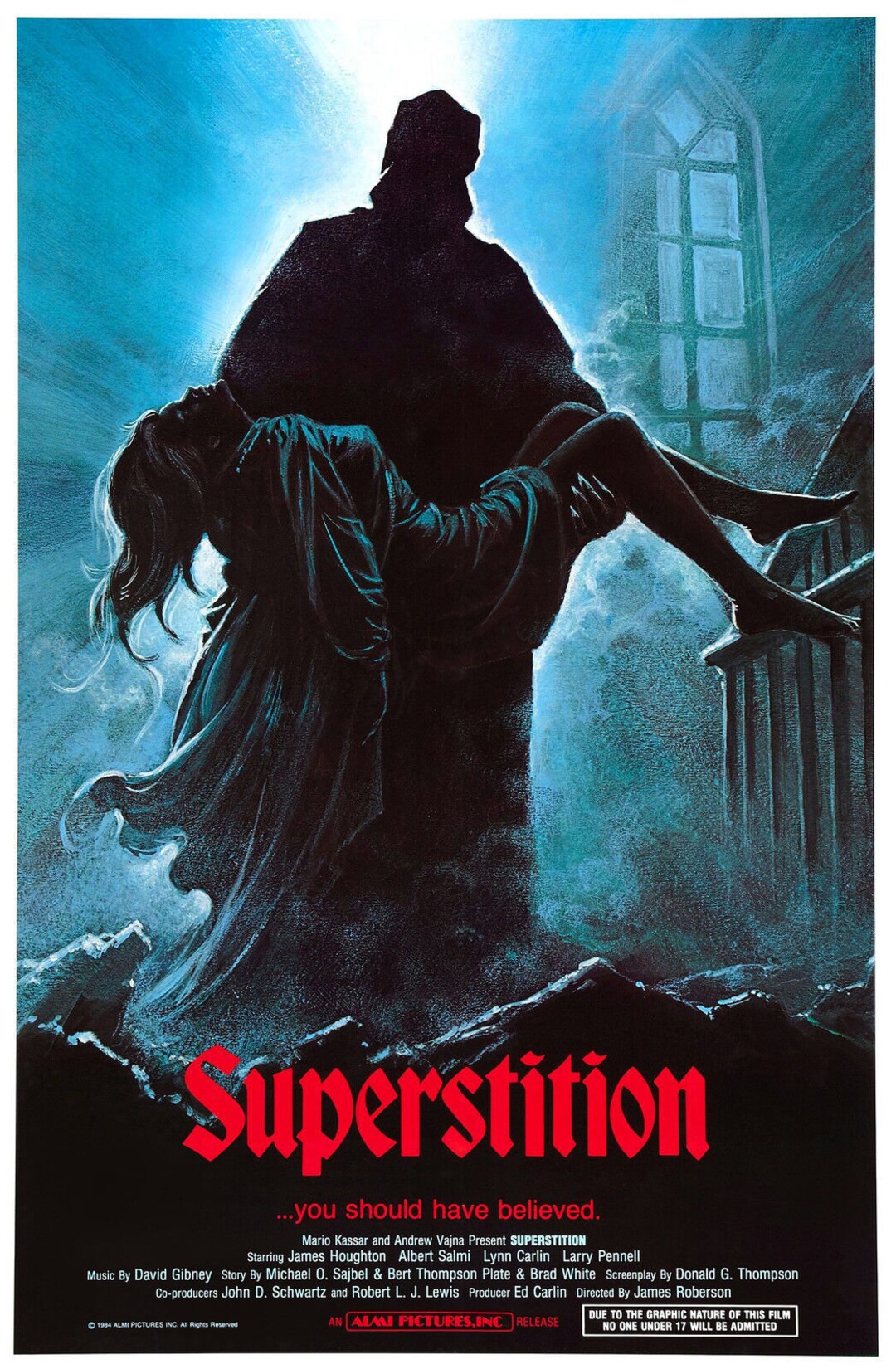 SUPERSTITION Movie Poster RARE Horror - Etsy