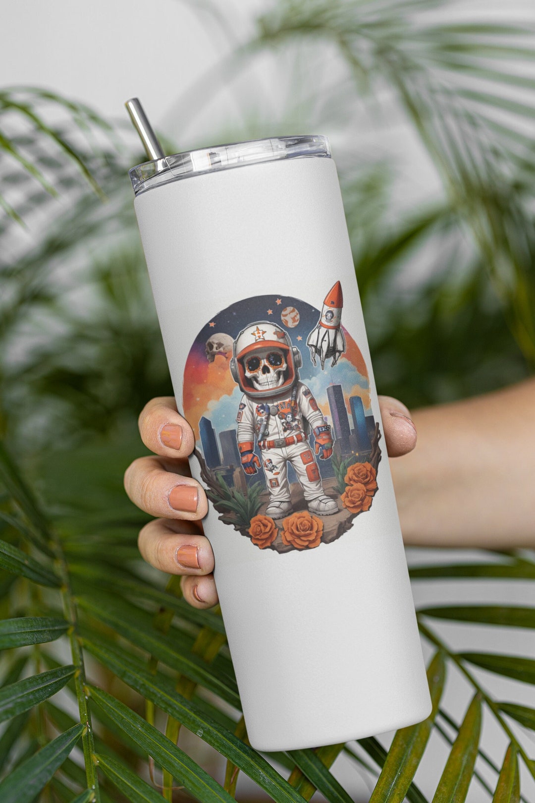 Skeleton Halloween - Houston Astros Skinny Tumbler - Etsy
