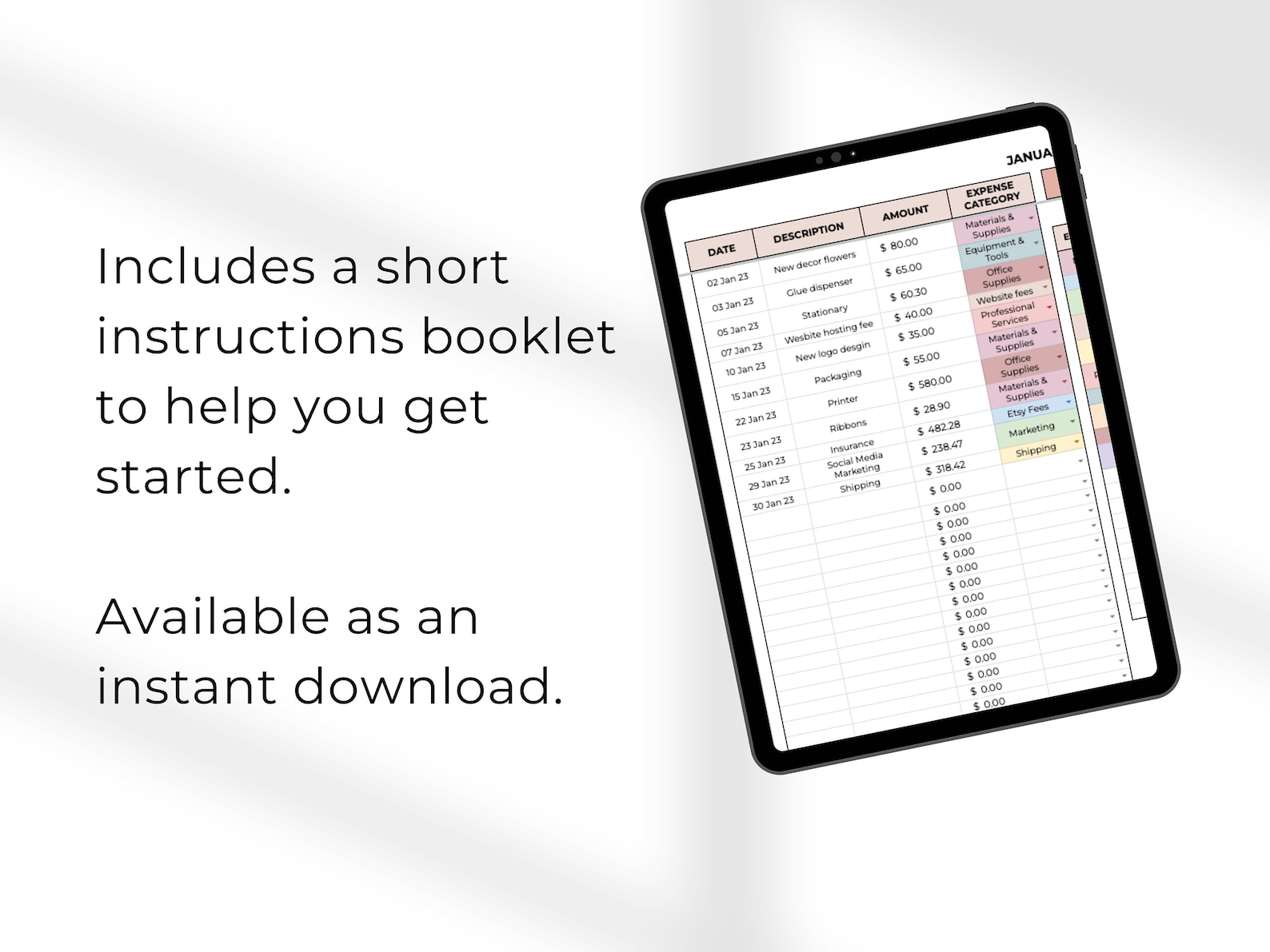 Income and Expense Tracker Spreadsheet Google Sheets Small - Etsy Australia