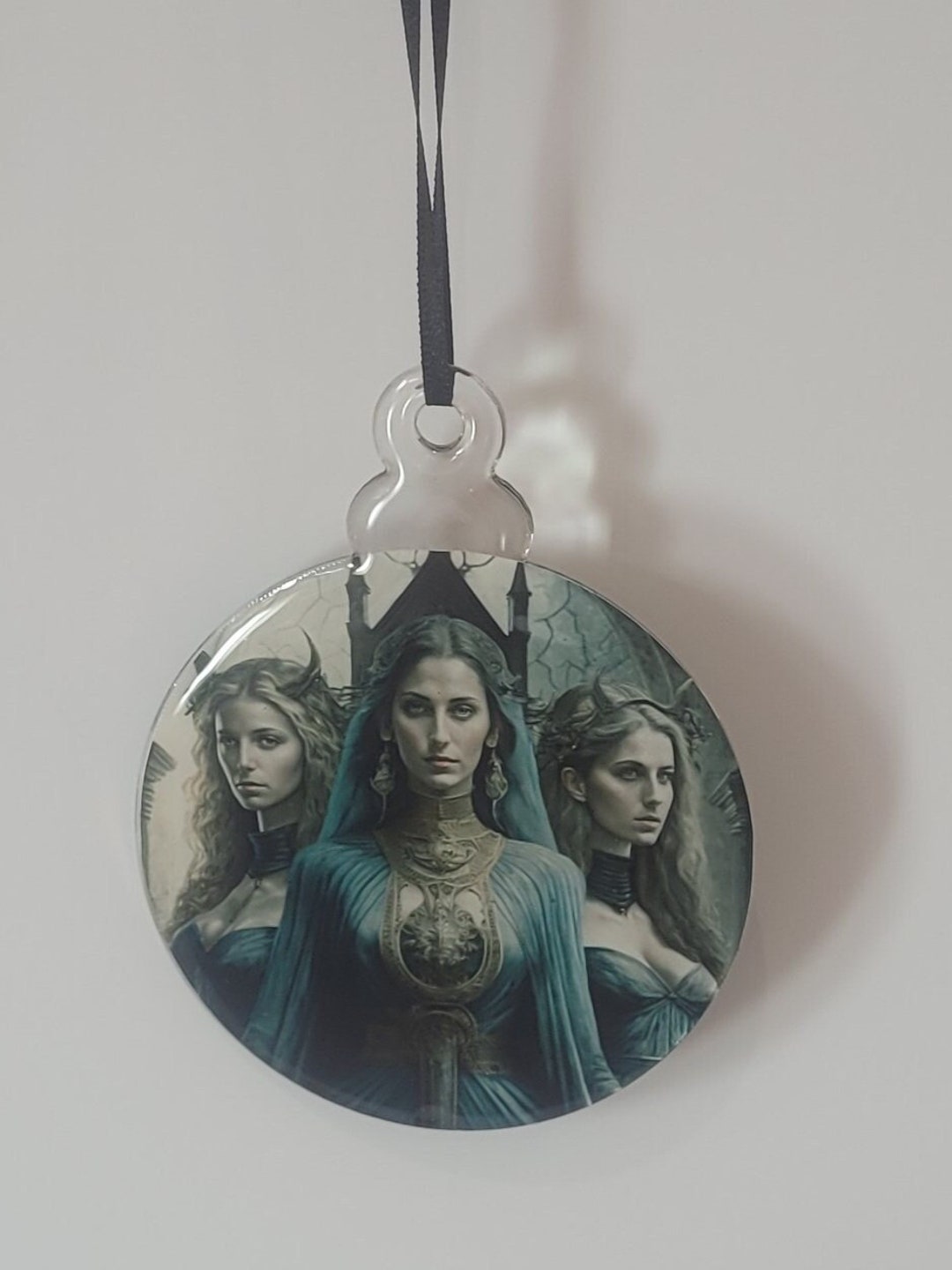 Hecate Tree Ornament, Handcrafted Altar Decor, Sabbat or Solstice ...