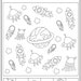 5 Page Preschool Space Activity Worksheets - Fun & Educational ...
