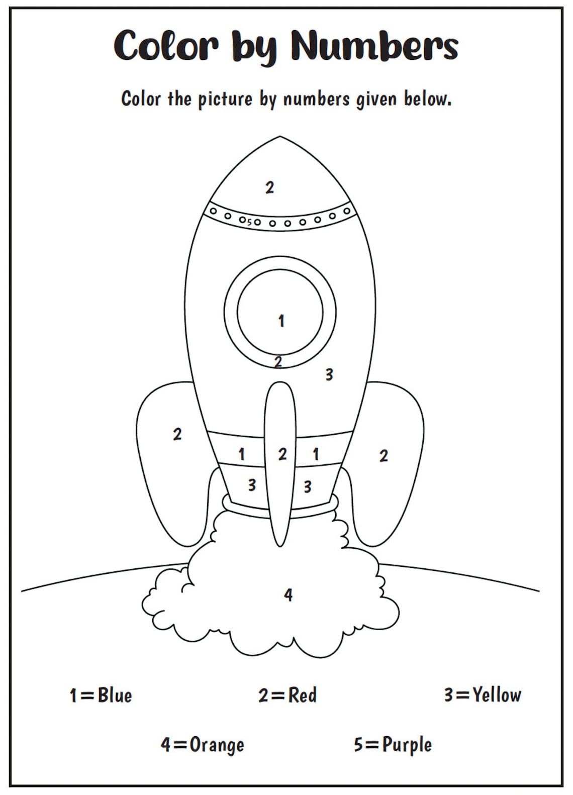 5 Page Preschool Space Activity Worksheets - Fun & Educational ...
