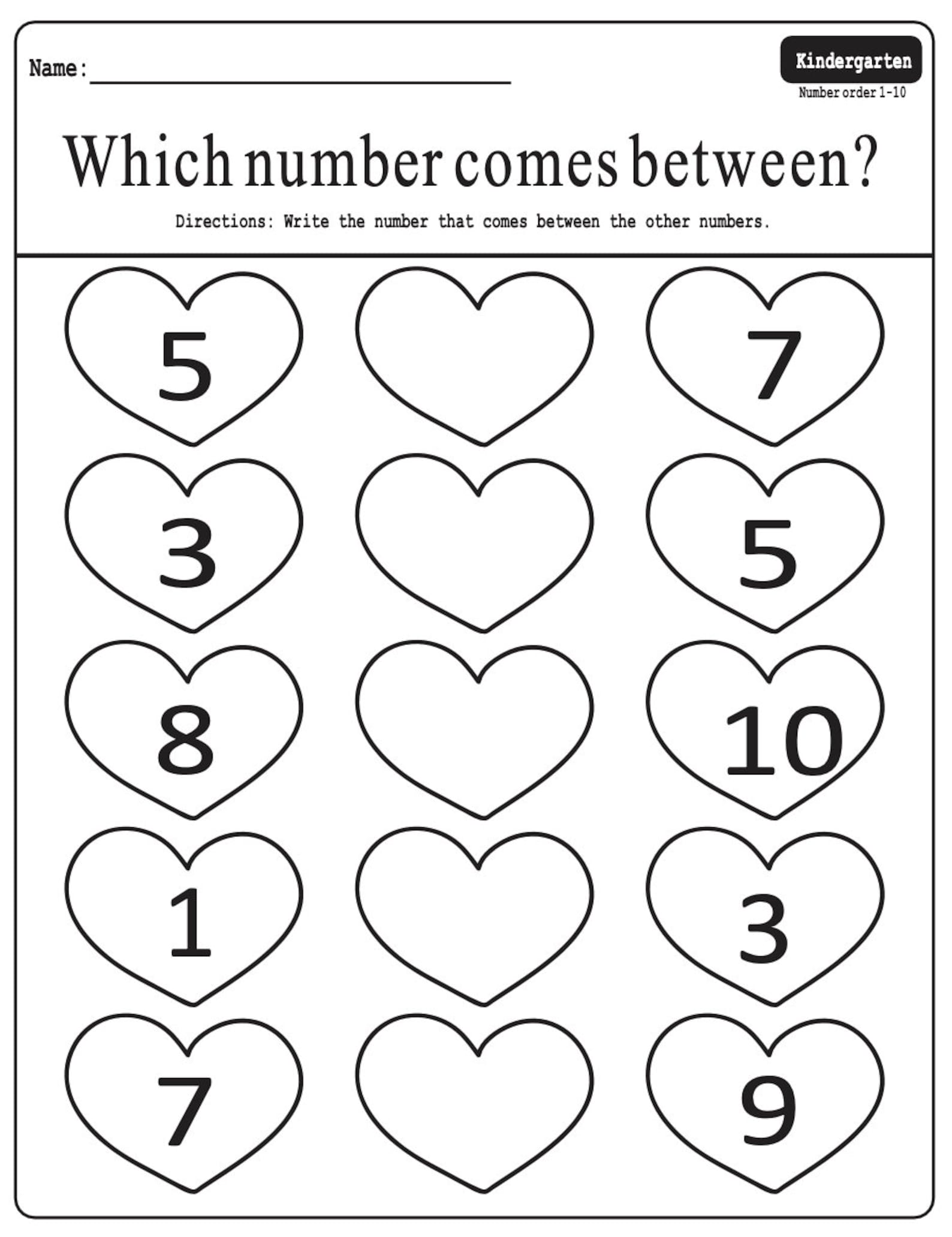 50 Printable Kindergarten Worksheets | PDF Download | Fun Activities ...