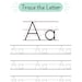 26 Printable Alphabet Tracing Worksheets for Kids | One Letter per Page ...