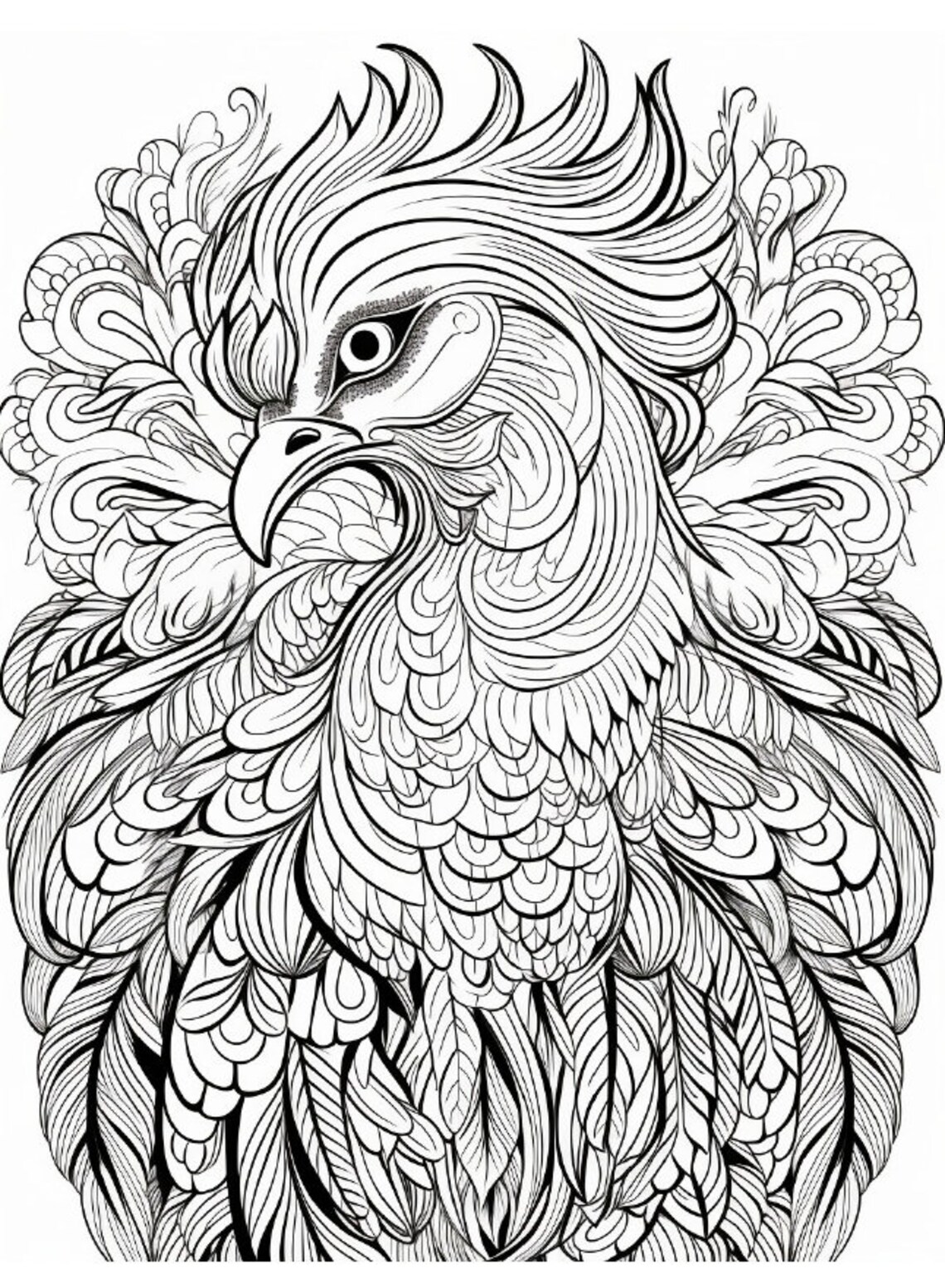 25 Pages | Adult Mandala Coloring Page #2 | Printable Meditation and ...