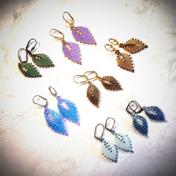 Russian Leaf Earring - Etsy