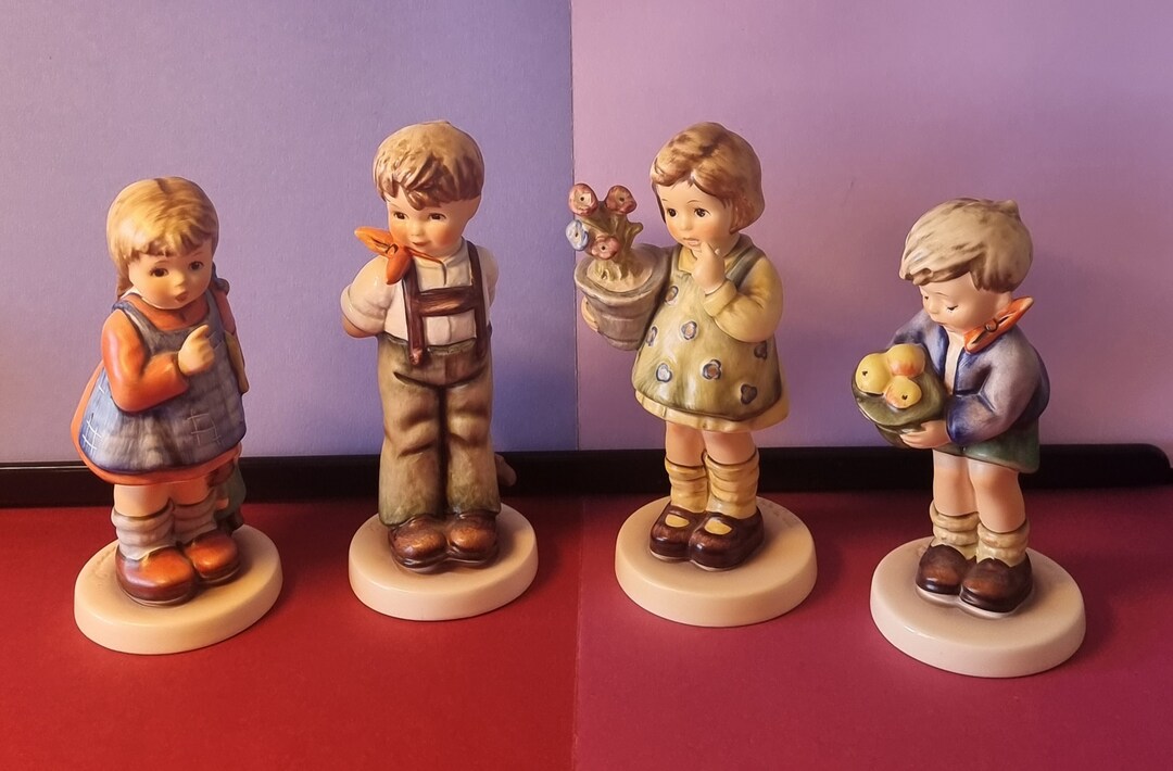 4 Goebel Figurines, West Germany - Etsy