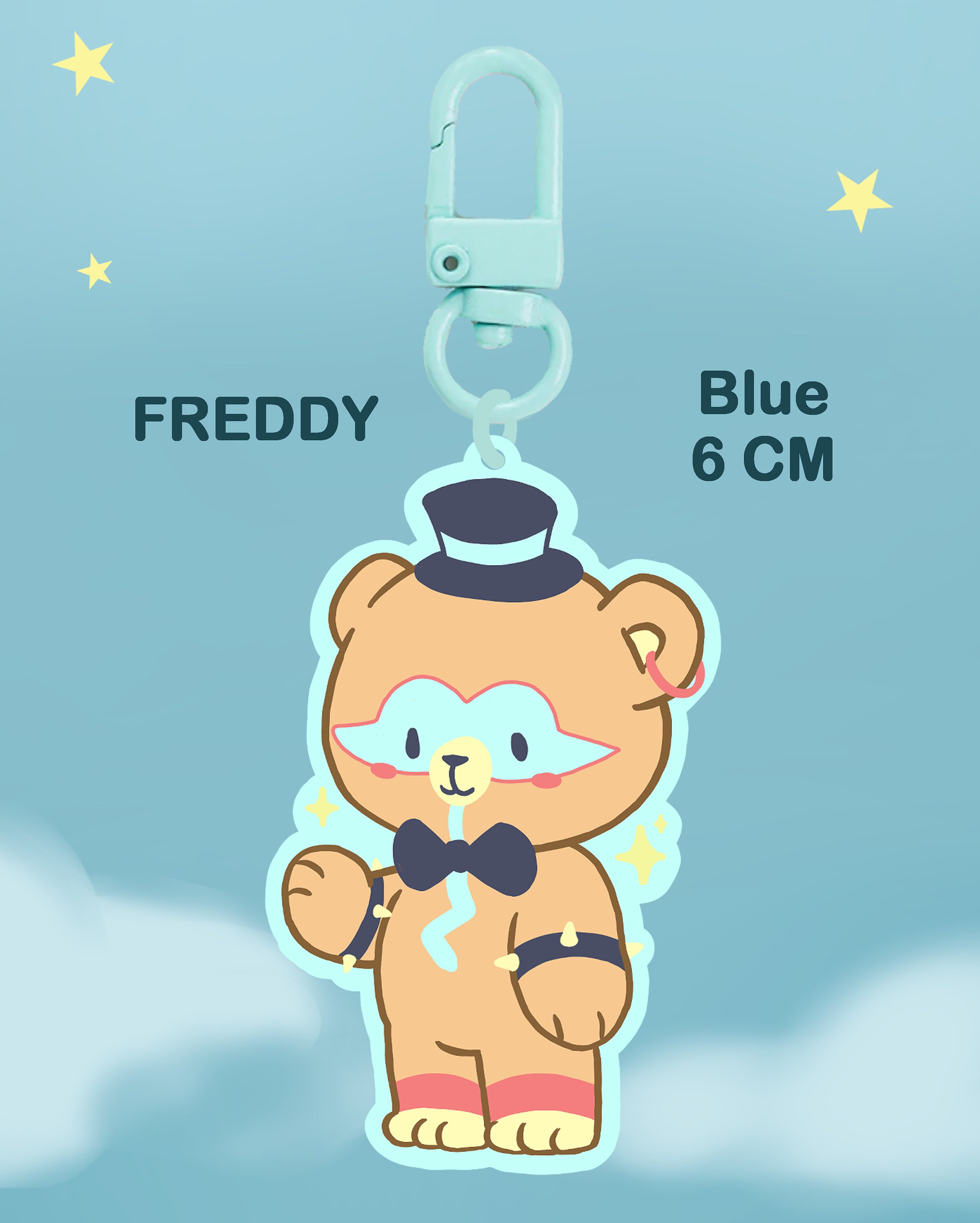 Fnaf Security Breach Cute Animatronics Keychains / Colored - Etsy Canada