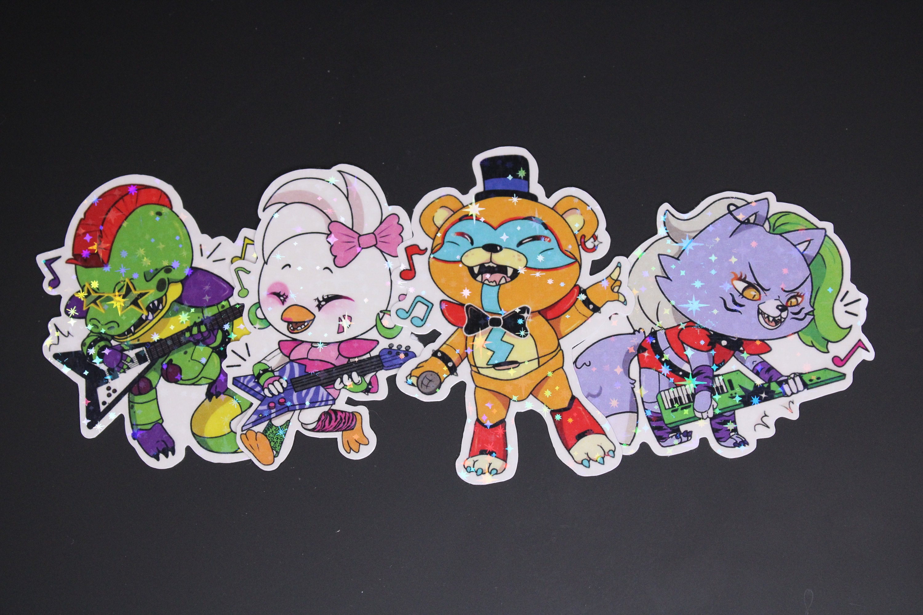 FNAF Security Breach Stickers Pack. Games Cartoon Original | Etsy