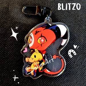 Helluva Boss Keychains. Cute Chibis Characters From Tv Show. Original ...