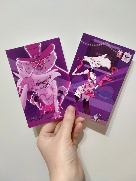 Angel Dust Hazbin Hotel Signature