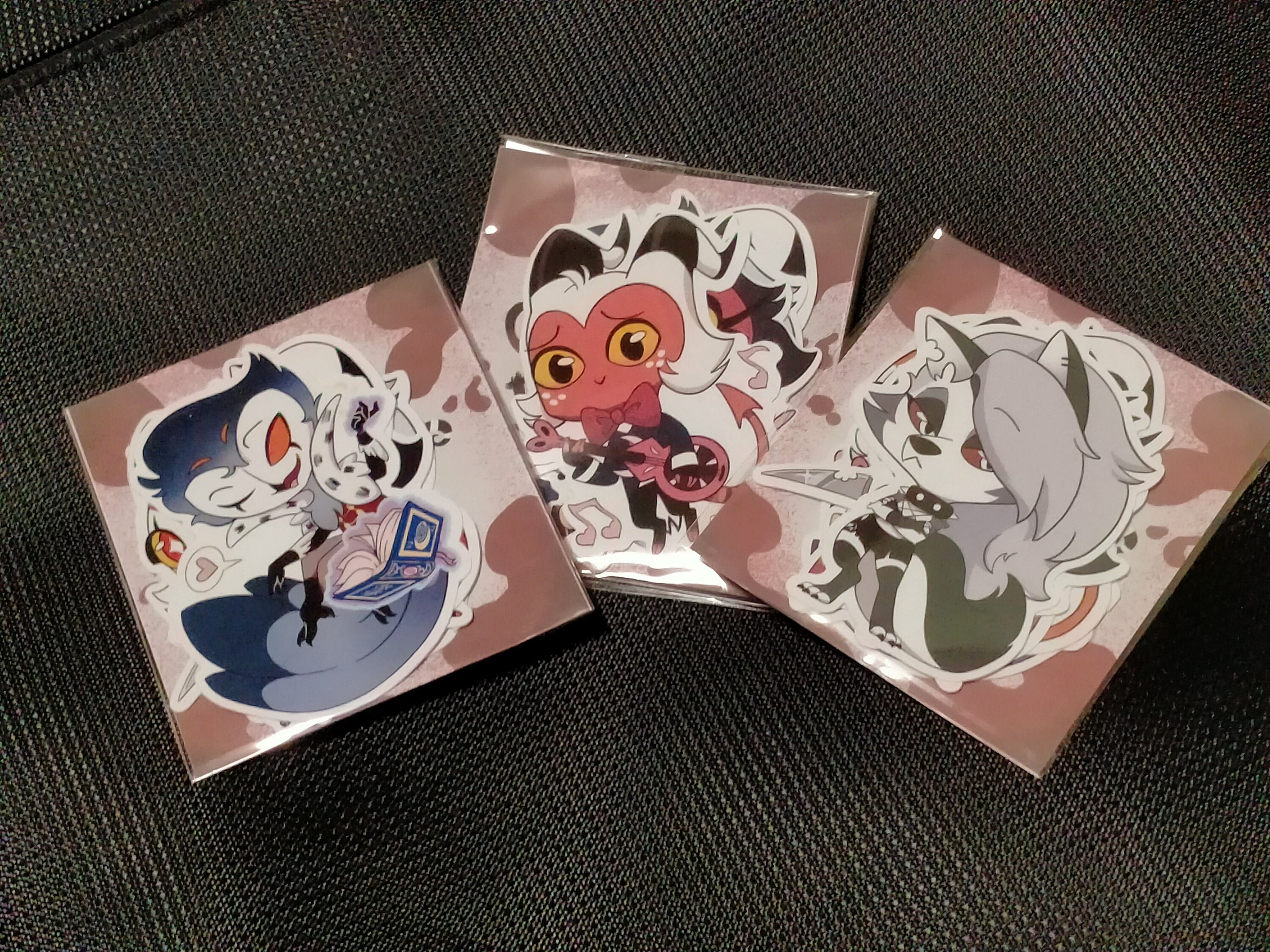 Helluva Boss Characters Stickers Pack. Anime Cartoon Original Merch ...
